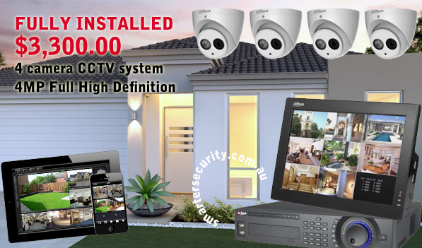 CCTV Pack 4.4 - 4 x 4MP IP CCTV Package | Smarter Security Melbourne