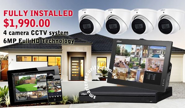 CCTV Pack 6.4 - 4 x 6MP IP CCTV Package | Smarter Security Melbourne