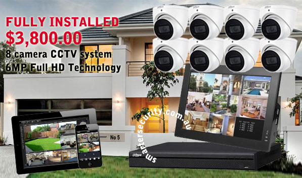 CCTV Pack 6.8 - 8 x 6MP Full HD IP network CCTV package | Smarter ...