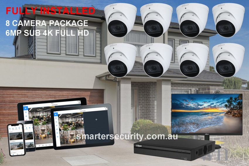 CCTV Pack 6.8 - 8 x 6MP Full HD IP network CCTV package | Smarter Security by Serious Security ...